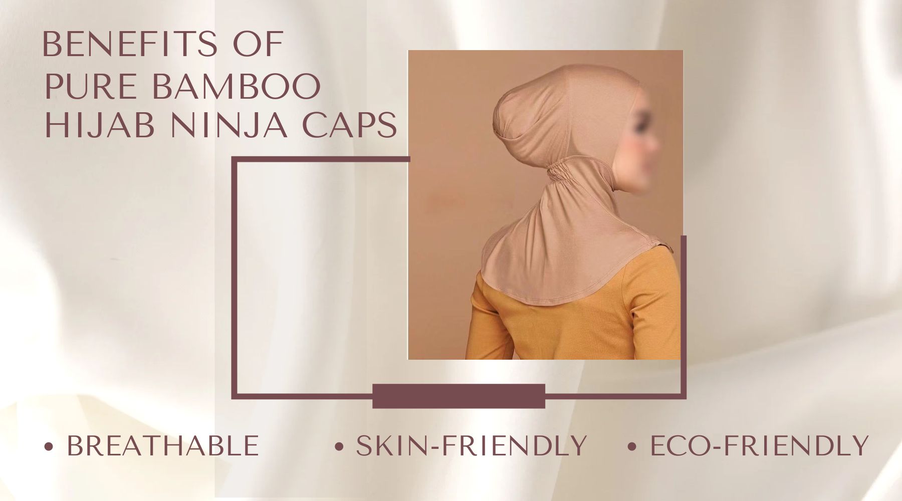 Benefits of Pure Bamboo Hijab Ninja Caps - Hikmah Boutique